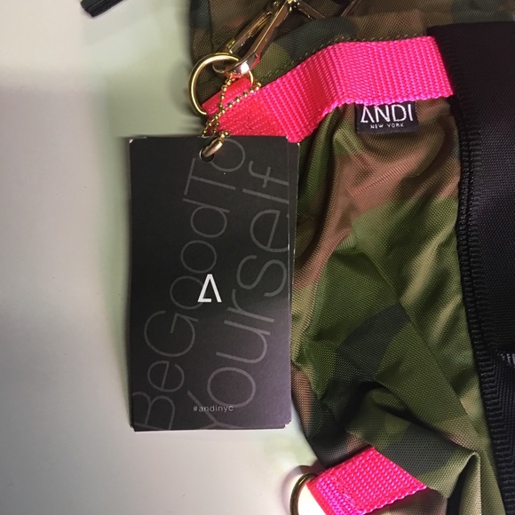 And1 | Bags | The Andi Bag Camo Pop Pink | Poshmark